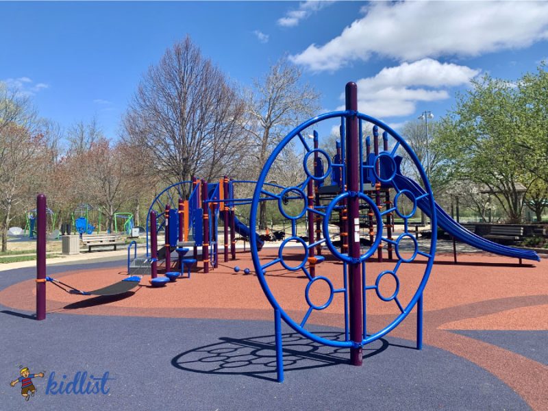 New Ninja Warrior Challenge Course at Walker Park in Burr Ridge