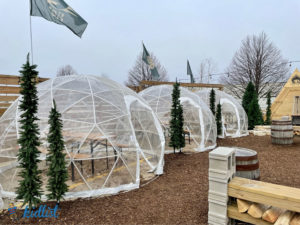 Restaurants with Dome Dining, Dining Igloos, and More in Chicagoland