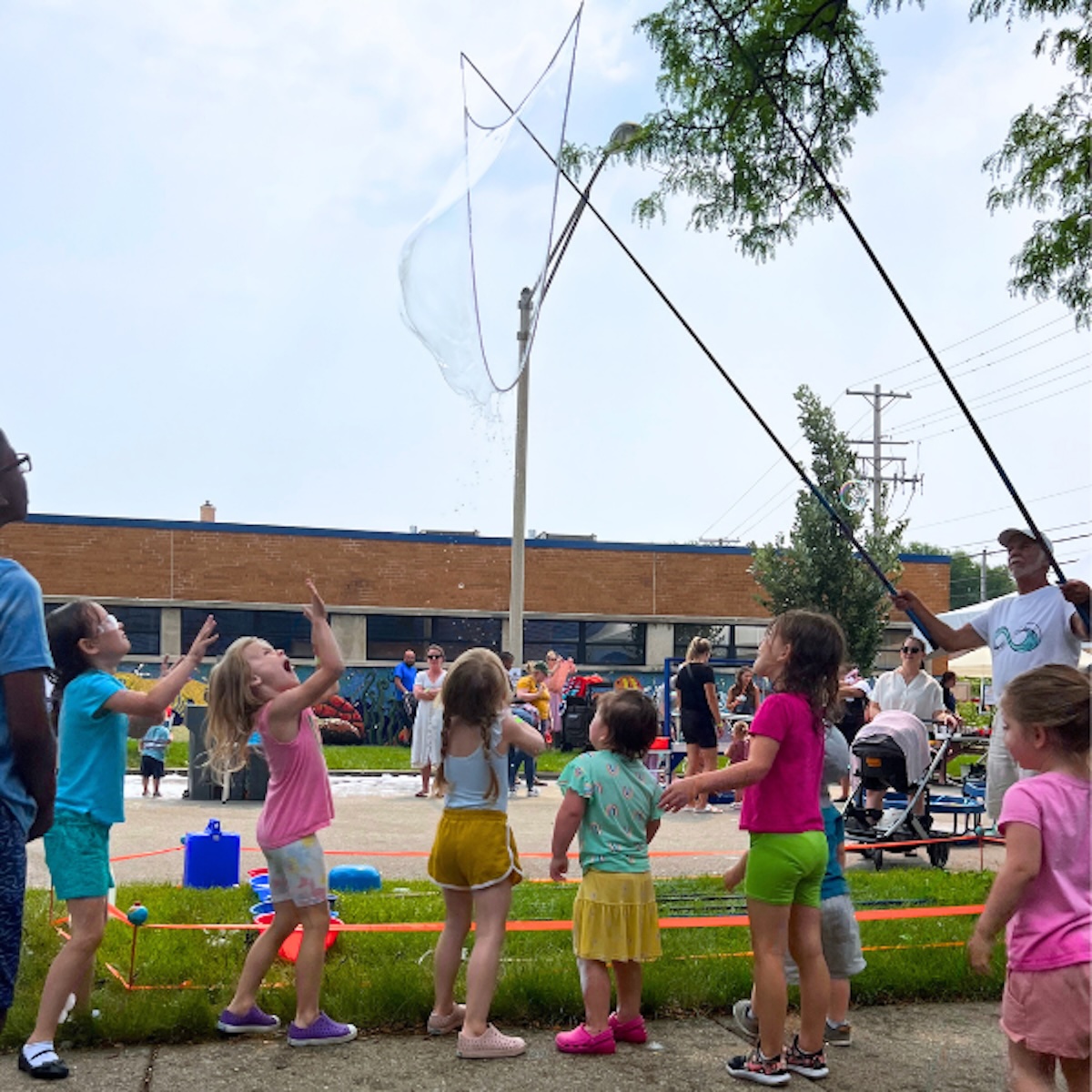 Bubble Works Outdoor Festival at Wonder Works Children's Museum