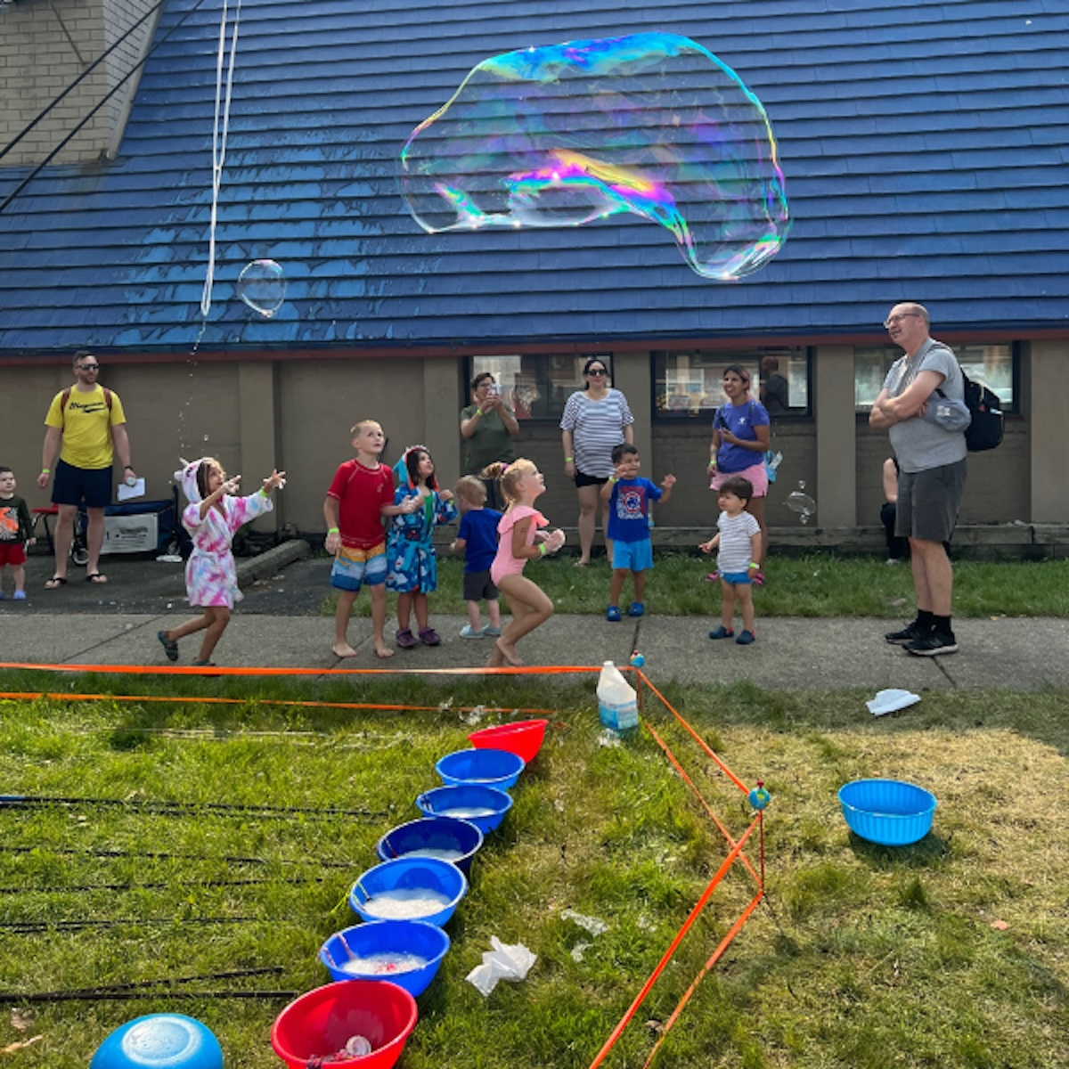 Bubble Works Outdoor Festival at Wonder Works Children's Museum
