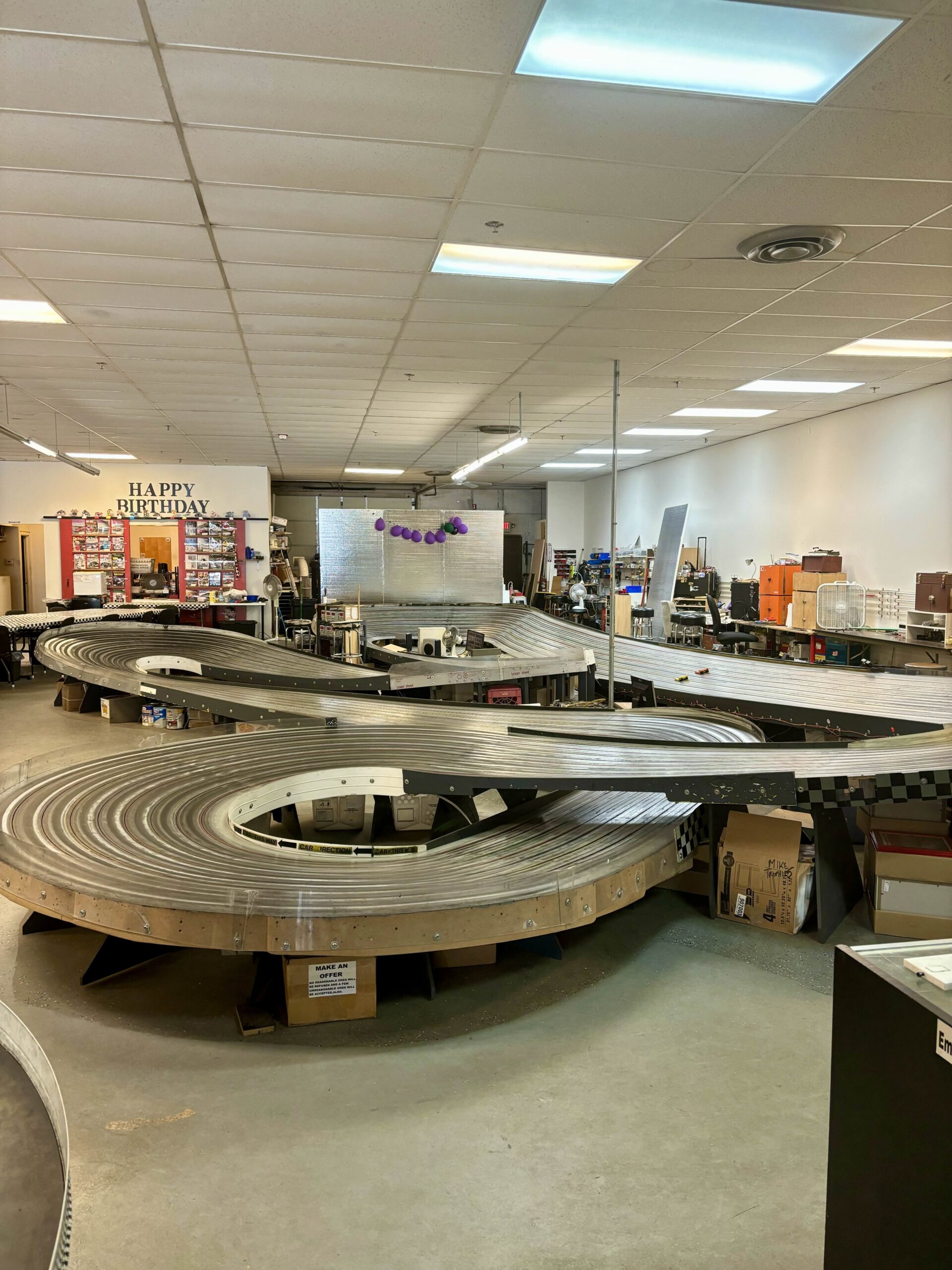 Kids Can Race Their Own Slot Cars at the Chicagoland Raceway in Westmont