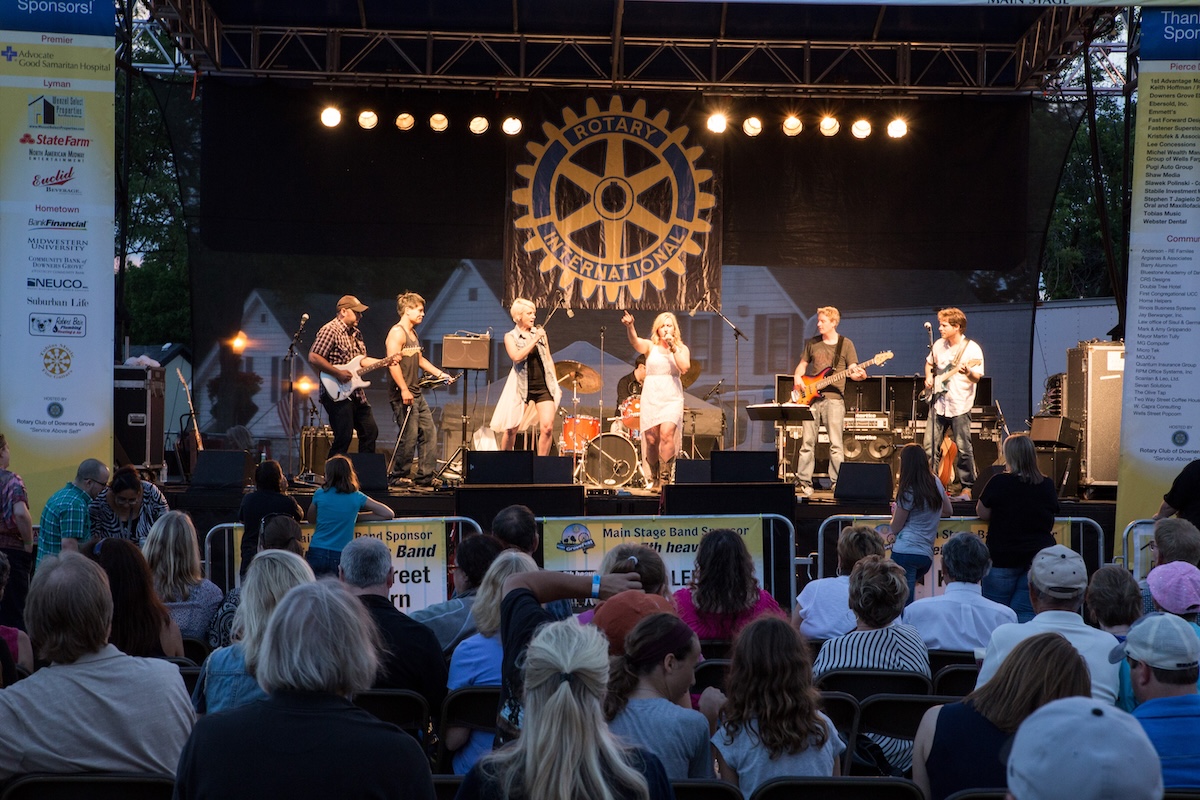 Rotary GroveFest Downers Grove Carnival, Live Music, Craft Beer Tasting